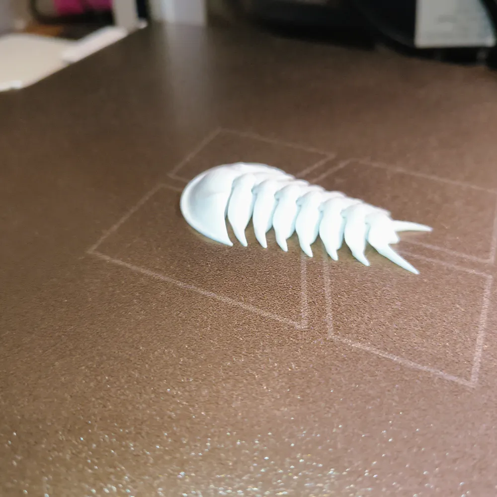 Flexi Trilobite - Free 3D Print Model - MakerWorld