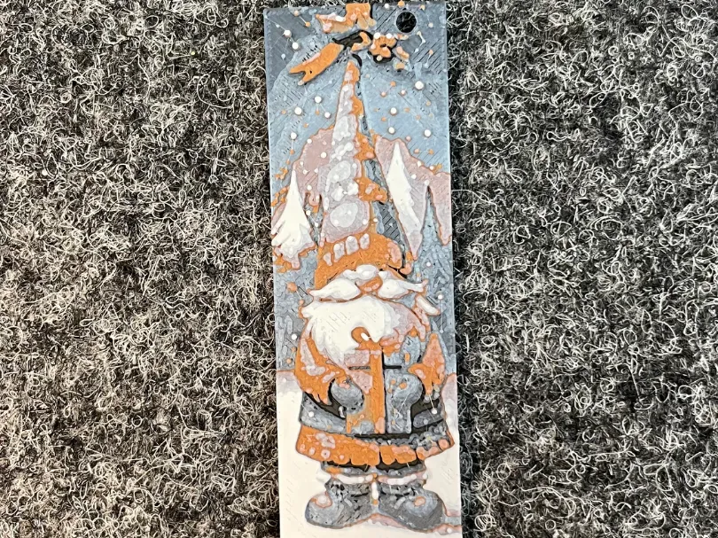 Cozy Christmas Gift Tag – Gnom Design - Free 3D Print Model - MakerWorld