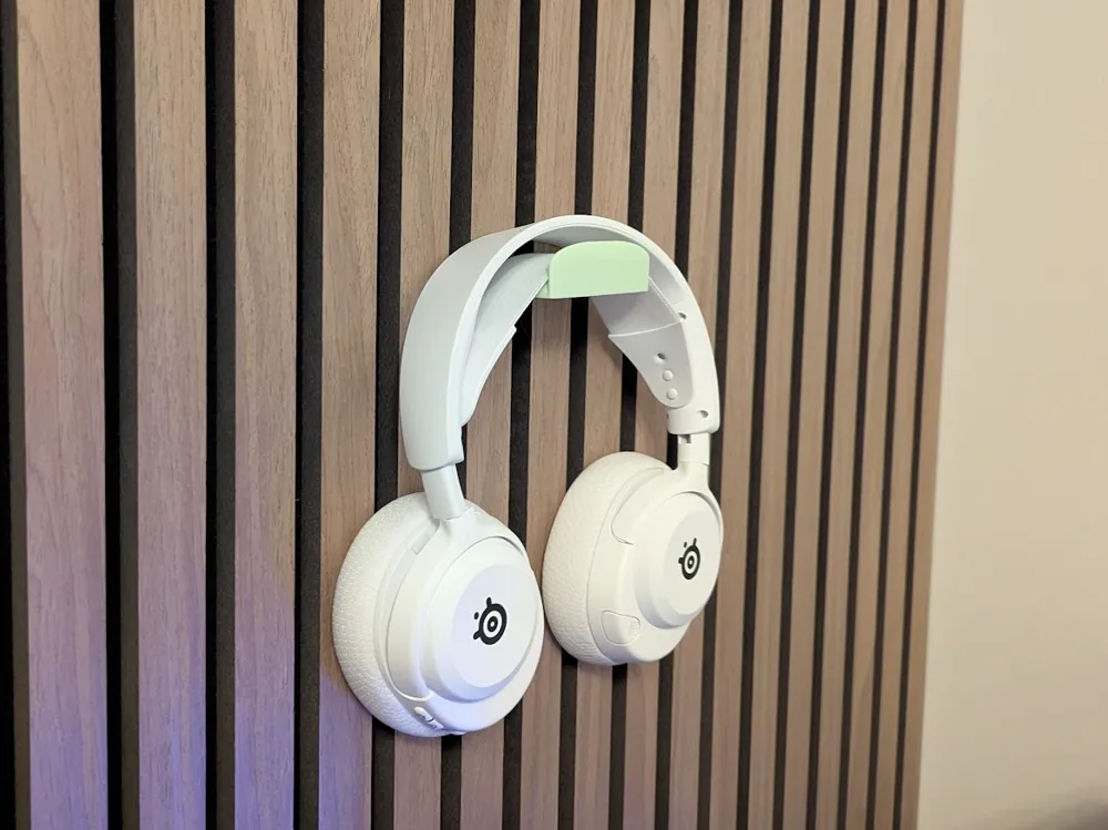 Headphone Holder for Acoustic Panels - Free 3D Print Model - MakerWorld
