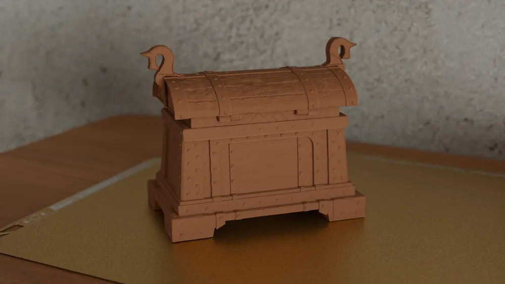 God of War Chest - Free 3D Print Model - MakerWorld