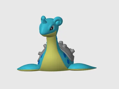 Lapras Multicolor by entroisdimensions_figurine MakerWorld: Download ...