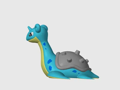Lapras Multicolor by entroisdimensions_figurine MakerWorld: Download ...
