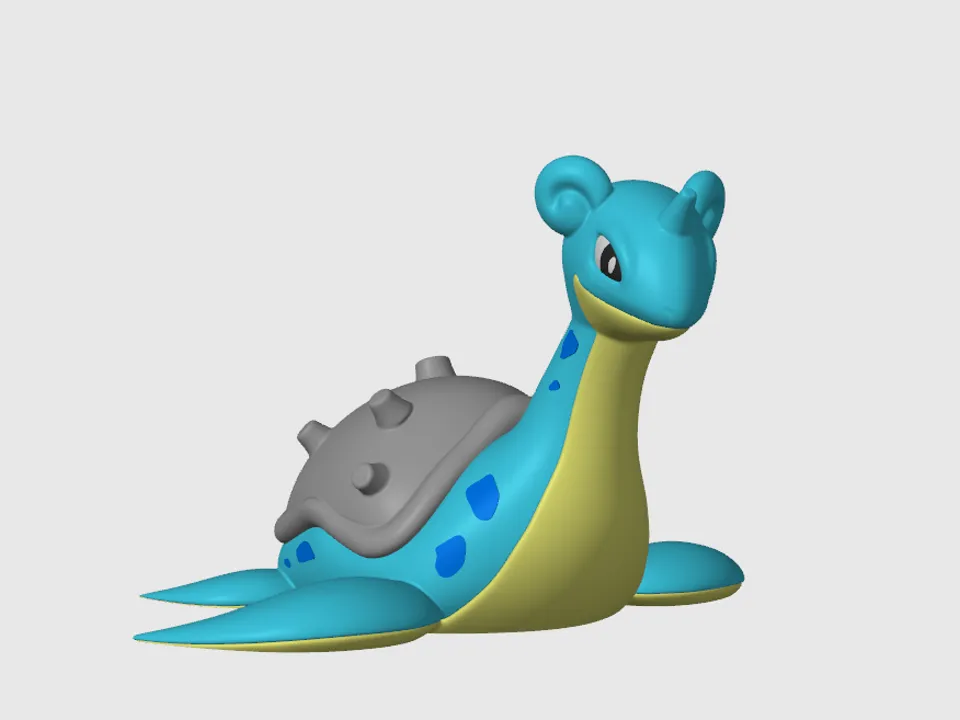 Lapras Multicolor by entroisdimensions_figurine MakerWorld: Download ...
