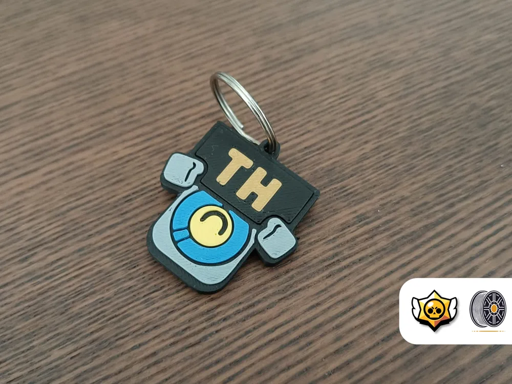 Team Heretics Pin | Brawl Stars Keychain Series by Mike.stl MakerWorld ...