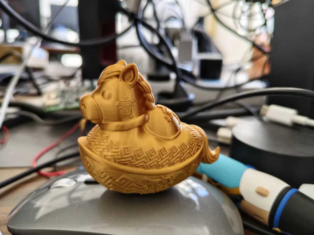 Ingot Horse - Free 3D Print Model - MakerWorld
