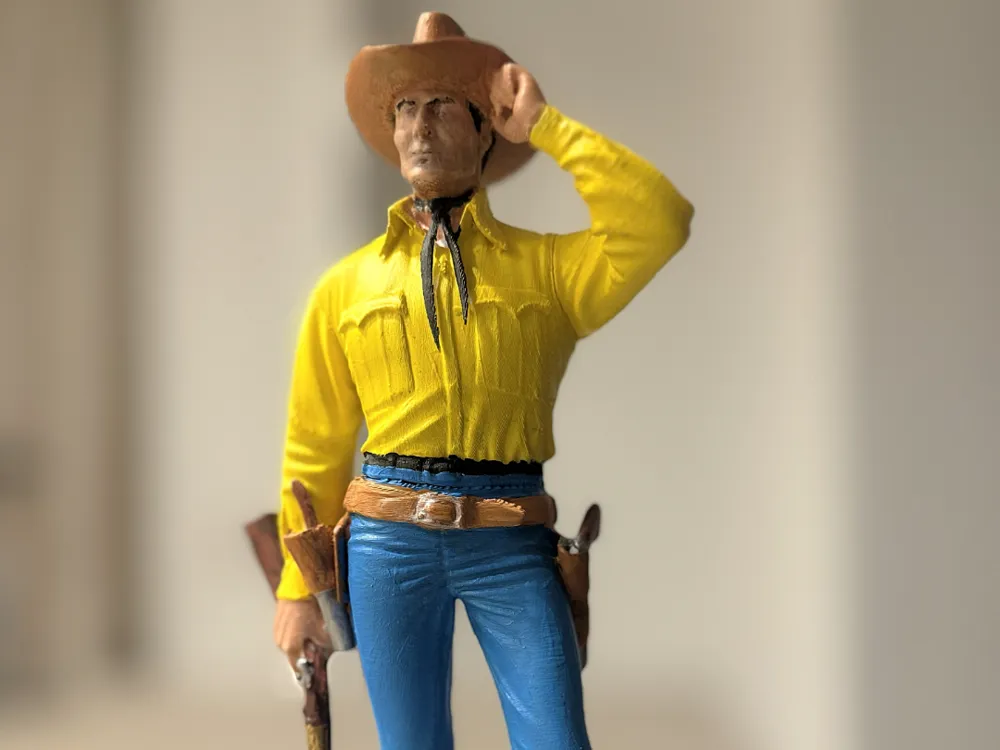 Tex Willer – 3D miniature of the legendary Ranger - Free 3D Print Model ...