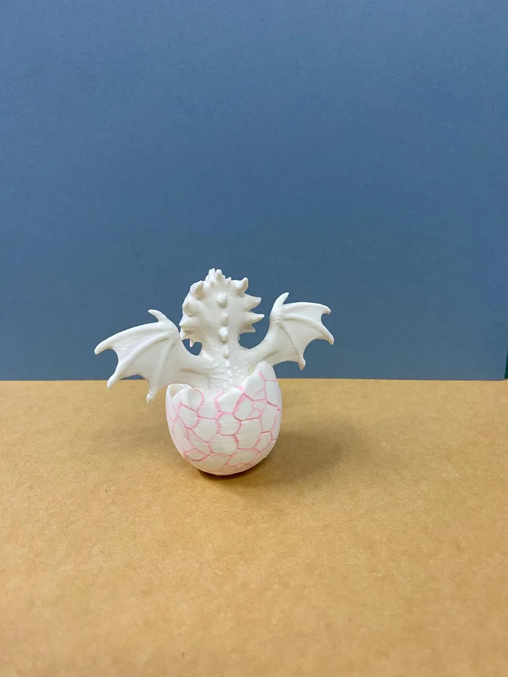 White Baby Dragon - Free 3D Print Model - MakerWorld