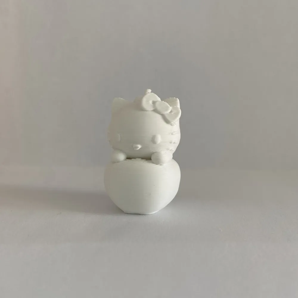 Apple Hello Kitty - Sanrio Fruit-Filled Ornament Cute Trendy Figure ...