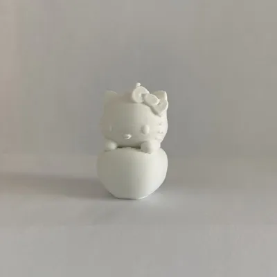 Apple Hello Kitty - Sanrio Fruit-Filled Ornament Cute Trendy Figure ...