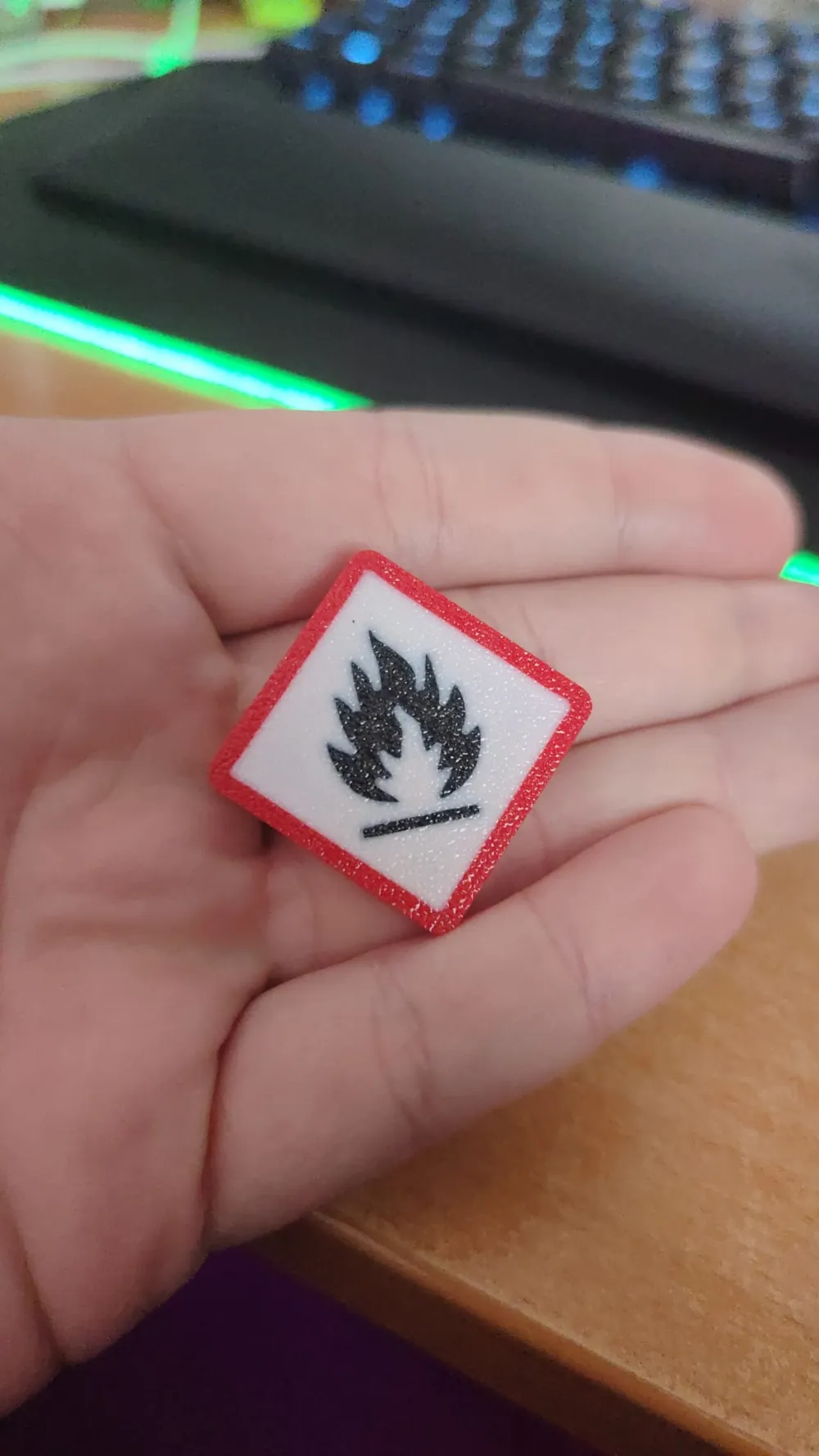 Fridge magnets - Hazard pictograms - Free 3D Print Model - MakerWorld