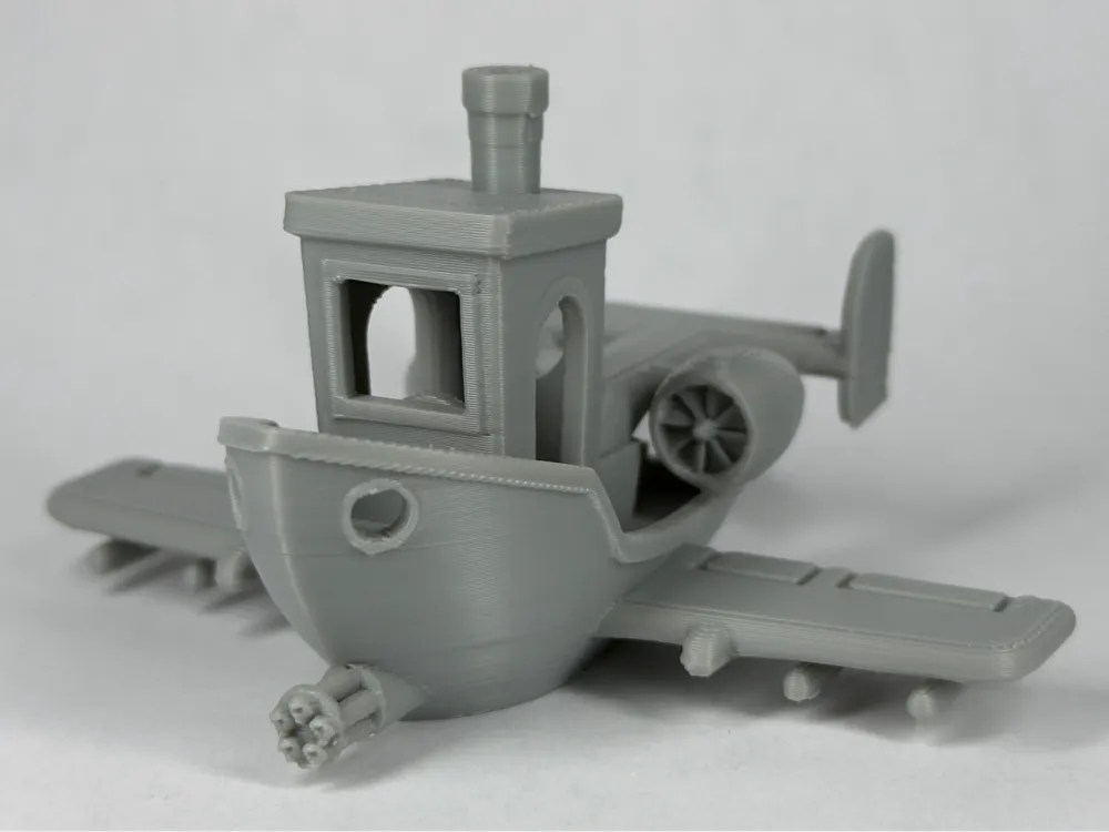 A-10 Benchy Fighter Jet - Free 3D Print Model - MakerWorld