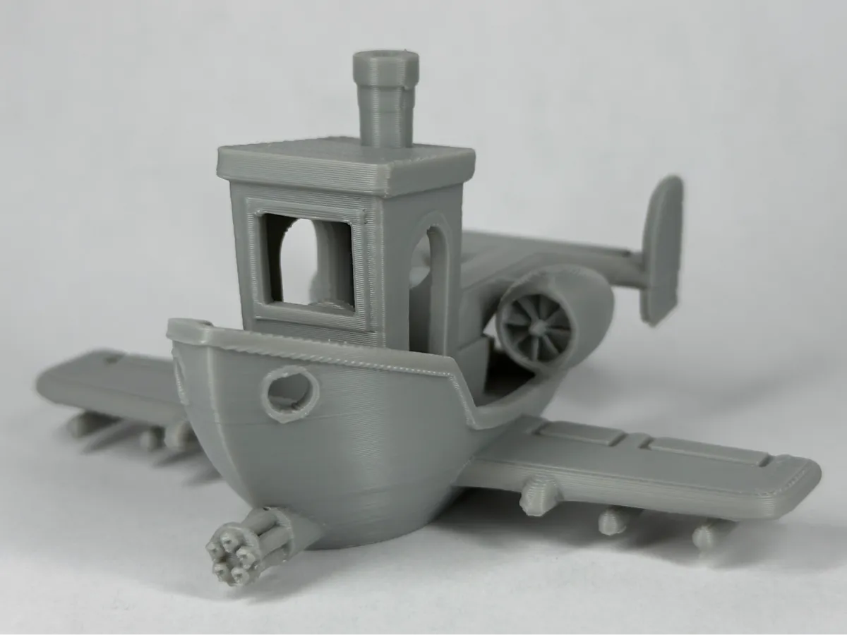A-10 Benchy Fighter Jet - Free 3D Print Model - MakerWorld
