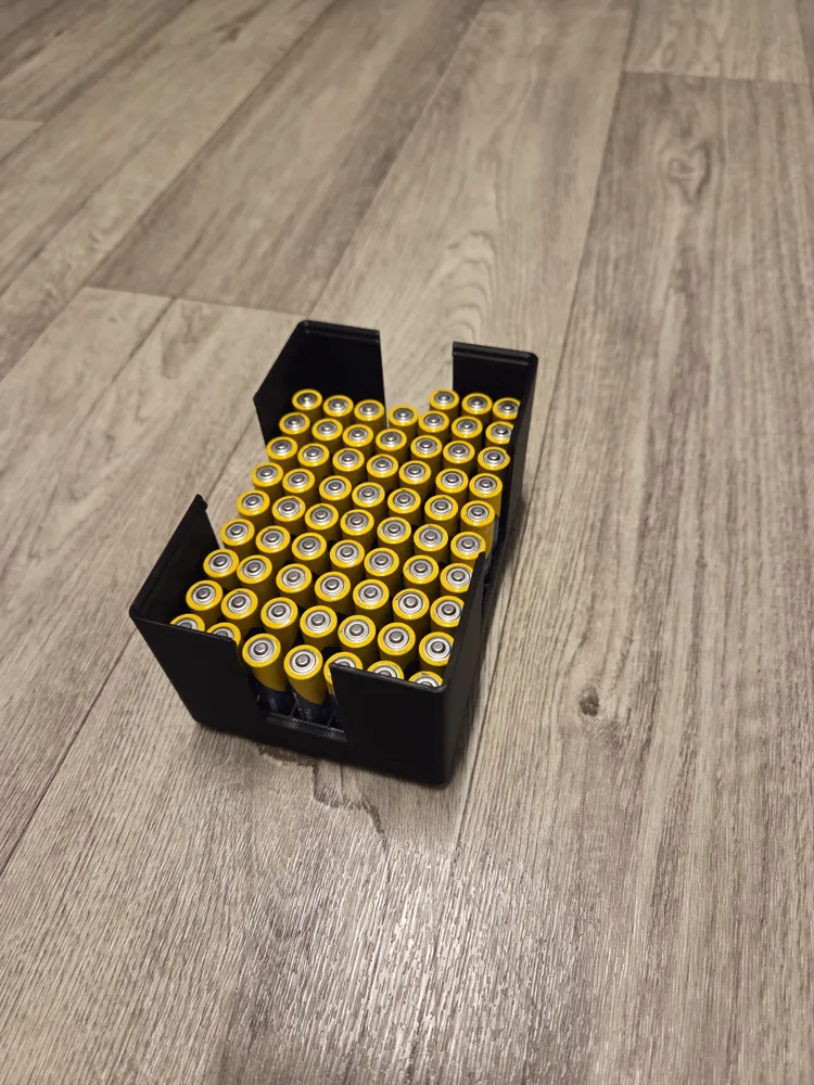 Gridfinity 3x2x9 Battery box AAA stackable - Free 3D Print Model ...