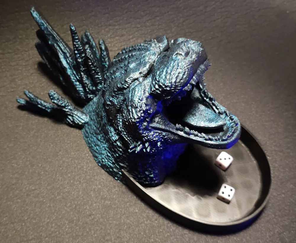 Godzilla Minus one Dice Tower by MiX&BitS MakerWorld: Download Free 3D ...
