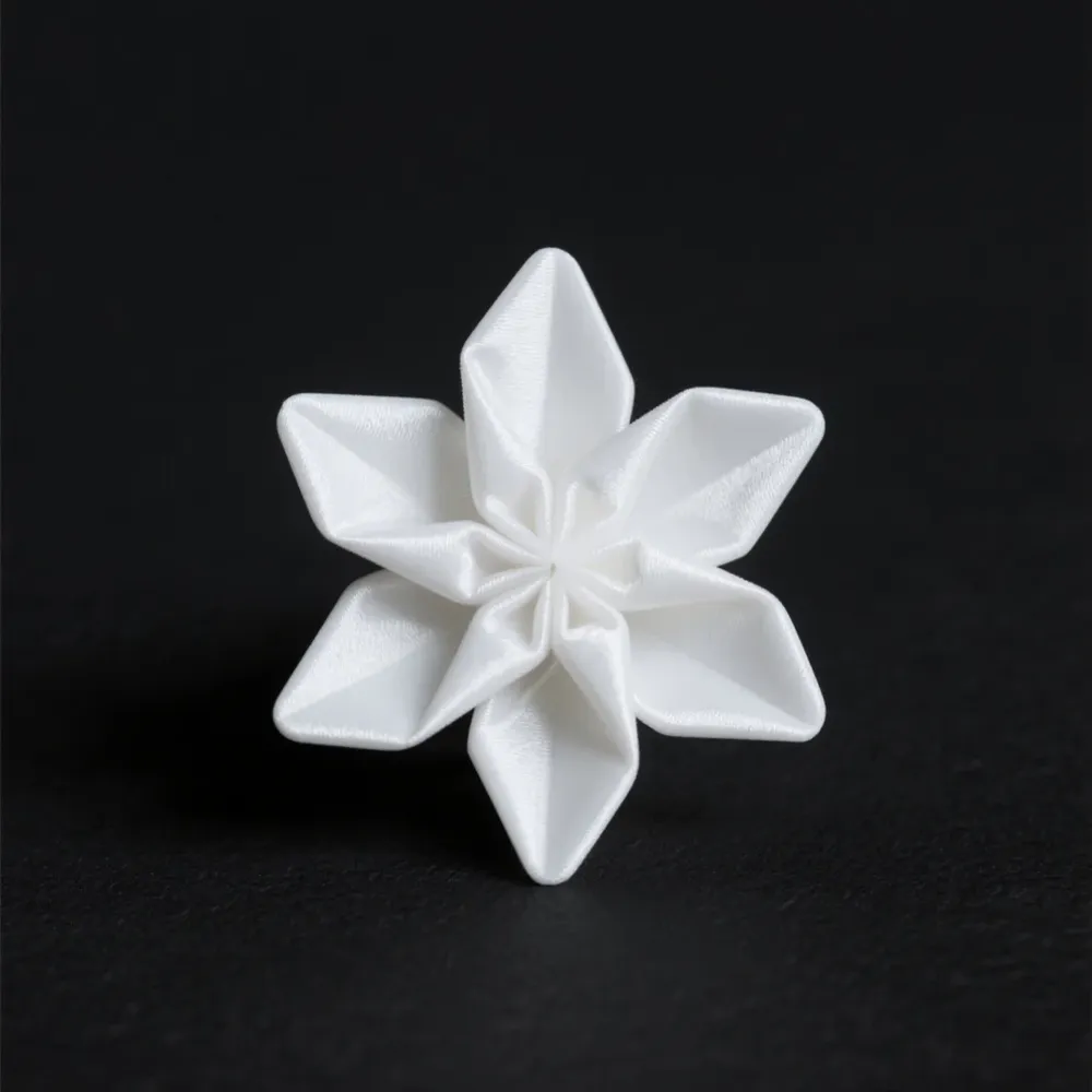 Origami Flower - Free 3D Print Model - MakerWorld