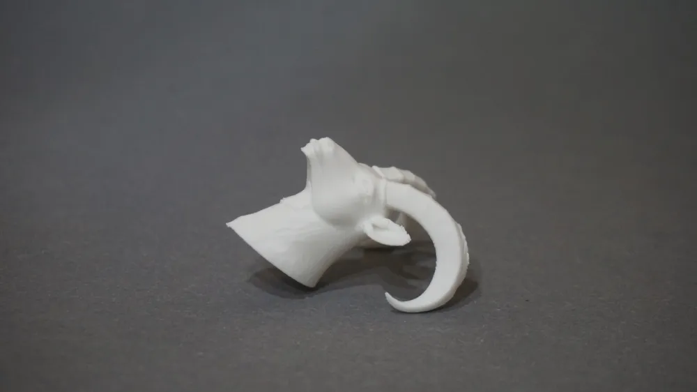 goat/widder head-hunting trophy (sizes vary 42min) by ...