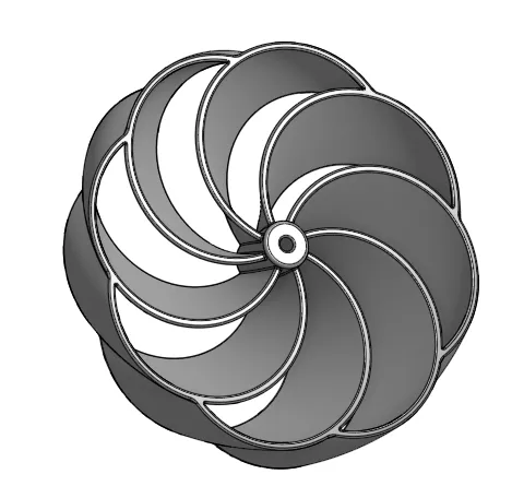Toroidal Propeller [8 Blades] by spencerwondo - MakerWorld