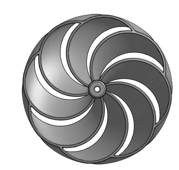 Toroidal Propeller [8 Blades] by spencerwondo - MakerWorld