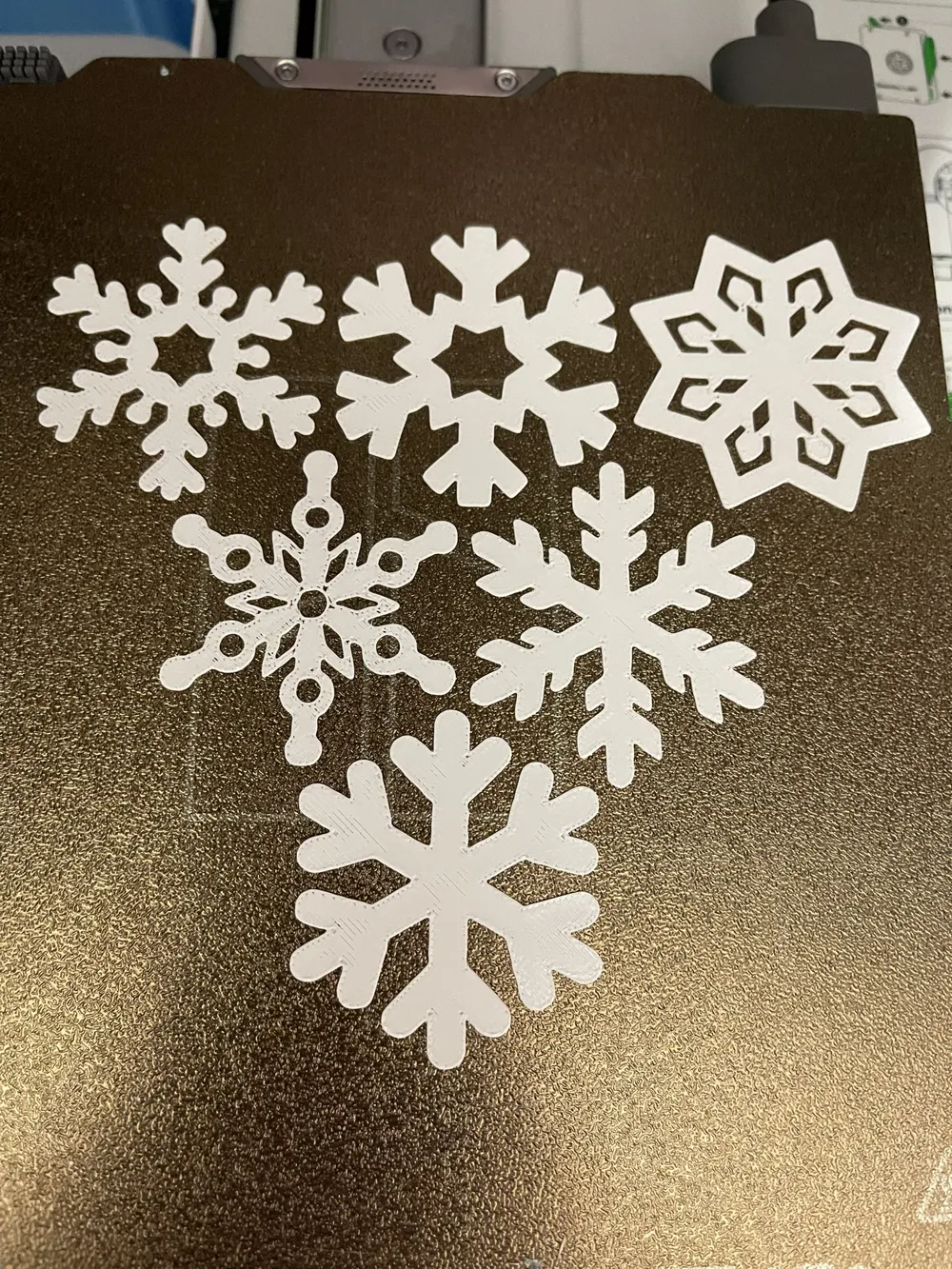 6x Snowflakes by Andulka - MakerWorld