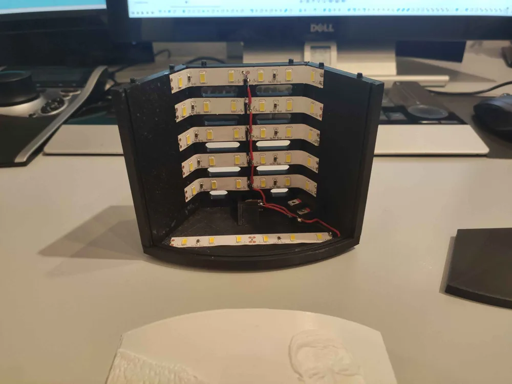 curved Color Lithophane Box by julienk0 - MakerWorld