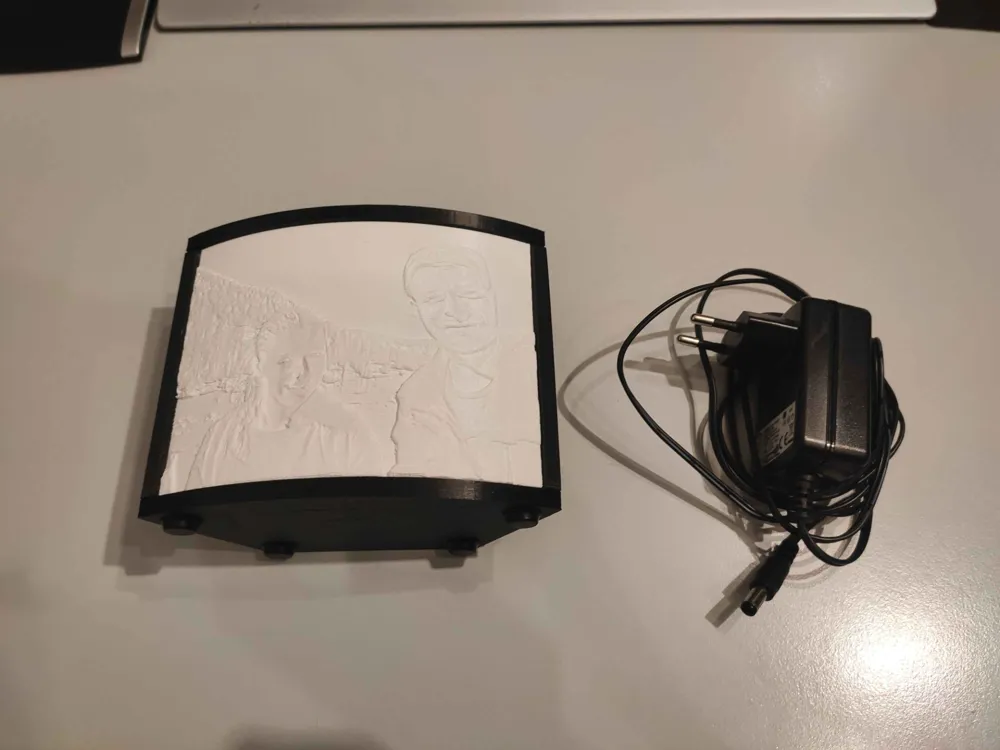 curved Color Lithophane Box by julienk0 - MakerWorld