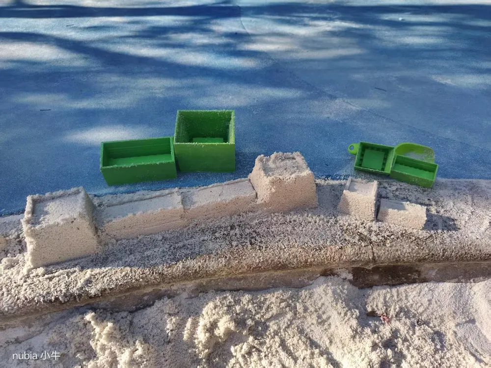 Great Wall Beach Mold长城沙滩模具 - Free 3D Print Model - MakerWorld