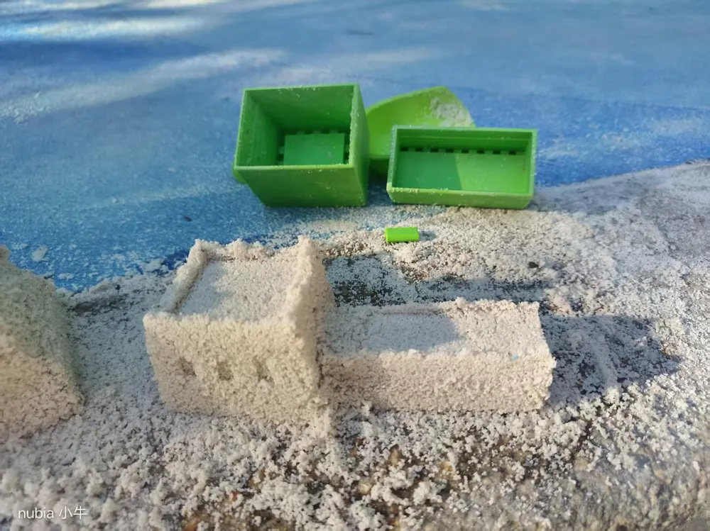 Great Wall Beach Mold长城沙滩模具 - Free 3D Print Model - MakerWorld