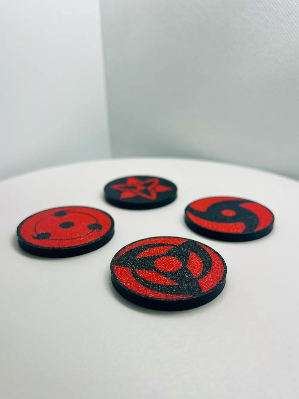 Naruto Sharingan Fridge Magnet - Free 3D Print Model - MakerWorld