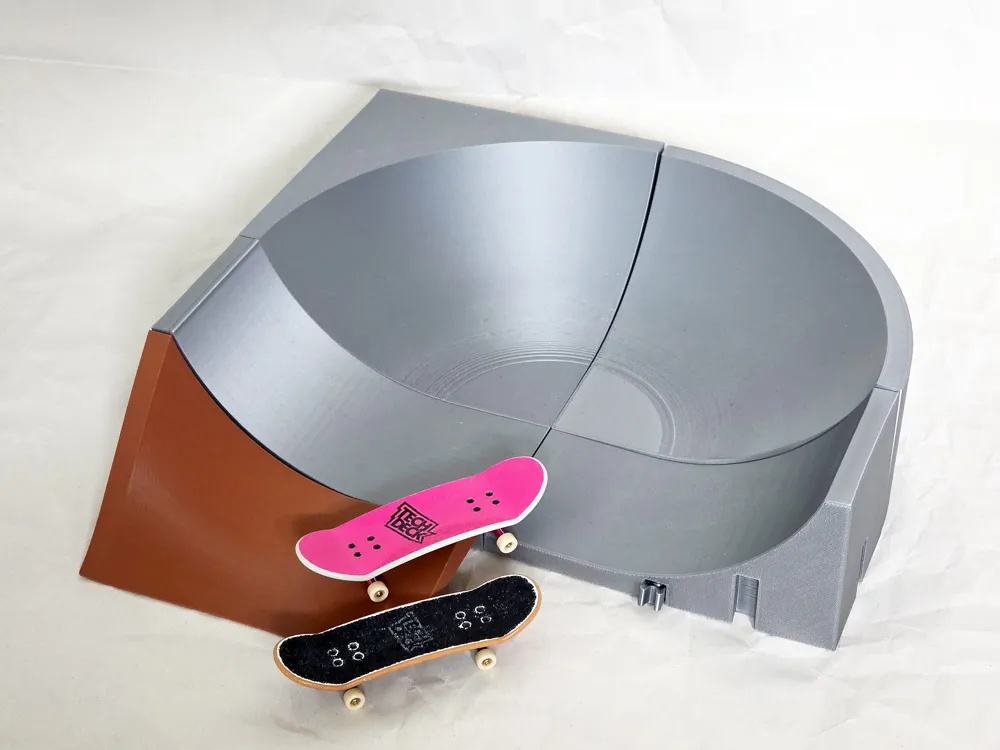 Fingerboard Corner, Ramp, Slope - Modular Remixed by eSeL__ MakerWorld ...