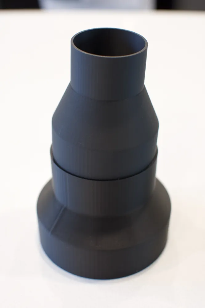 2 inch 3 inch duct adapter (50 mm 75 mm) - Free 3D Print Model - MakerWorld