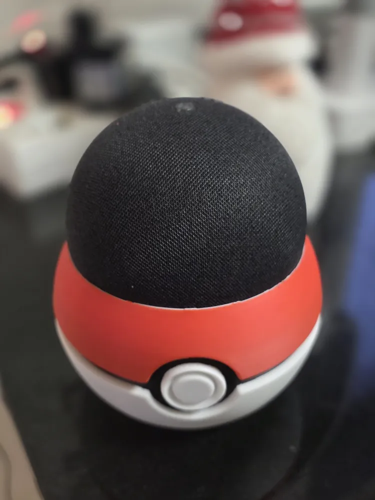Amazon Alexa Echo Dor Dockingstation Pokemon Stil - Free 3D Print Model ...
