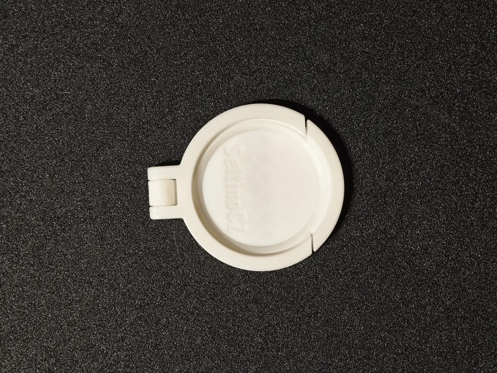 can lid cover with customizable name, or clear - Free 3D Print Model ...