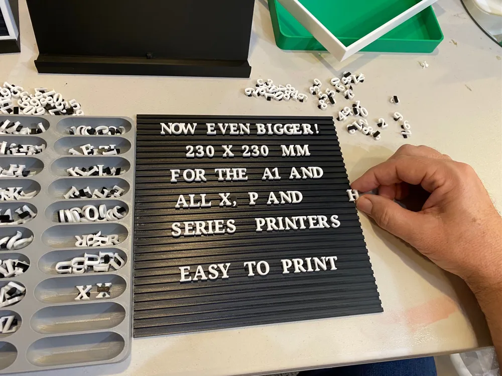Large Custom Sign Board - Free 3D Print Model - MakerWorld