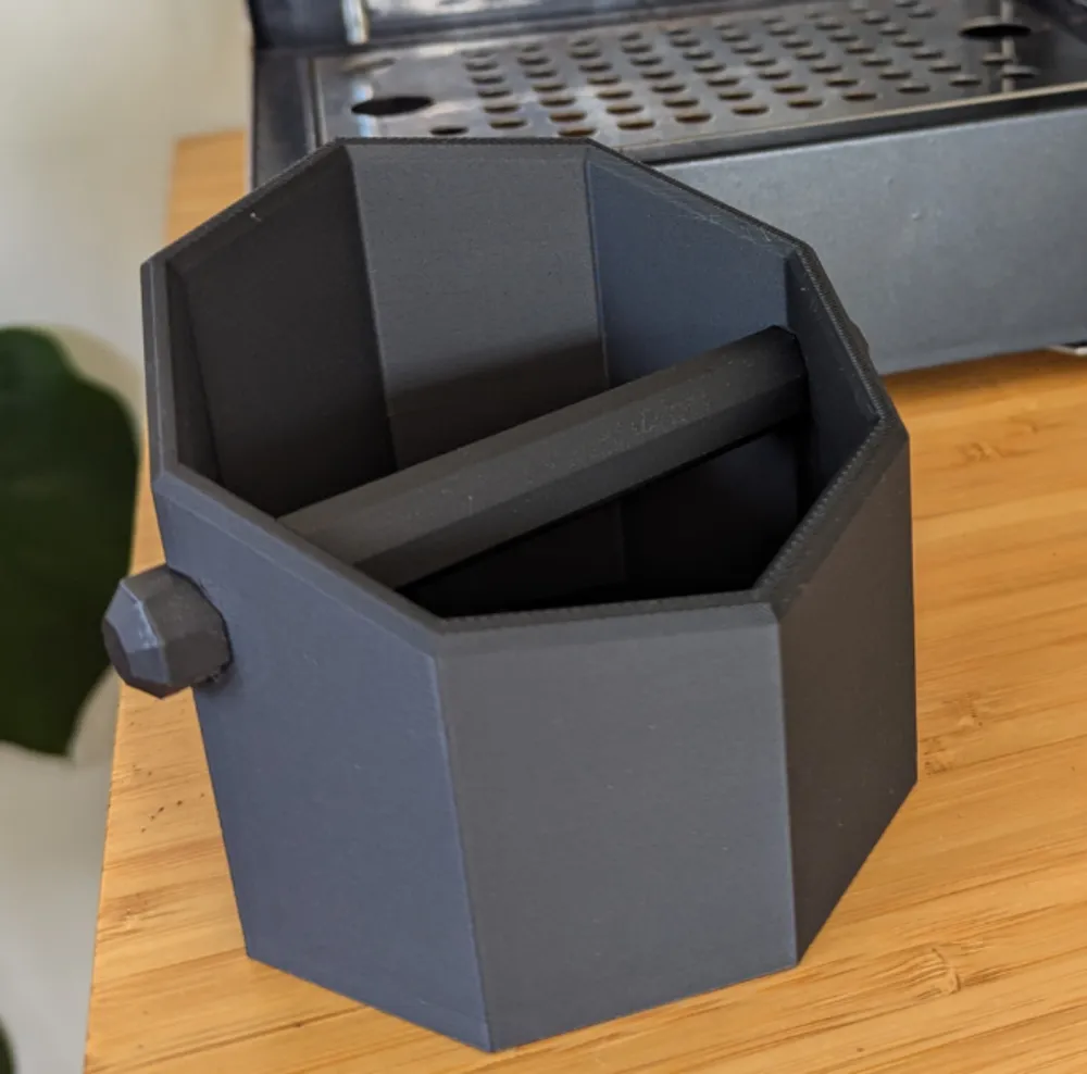 Espresso Knock Box - Octagon by Dalbinator - MakerWorld