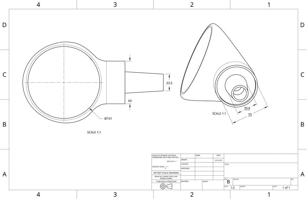Water Filler Funnel for Campers & RVs - Free 3D Print Model - MakerWorld