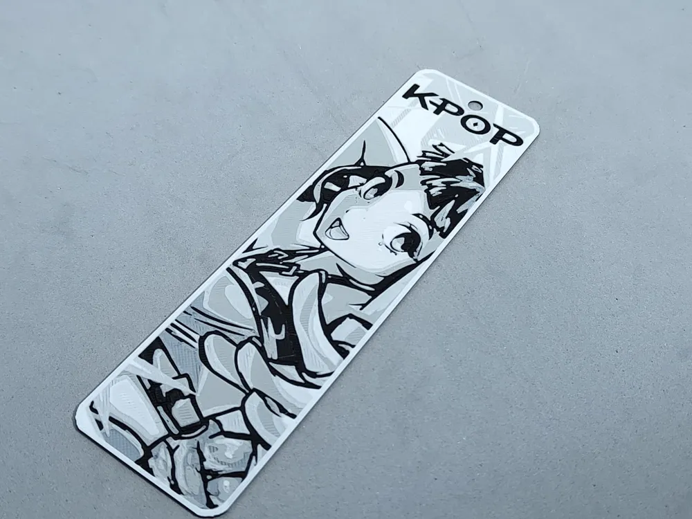 Inspired by K-pop Demon Hunter Netflix Bookmark - Free 3D Print Model ...