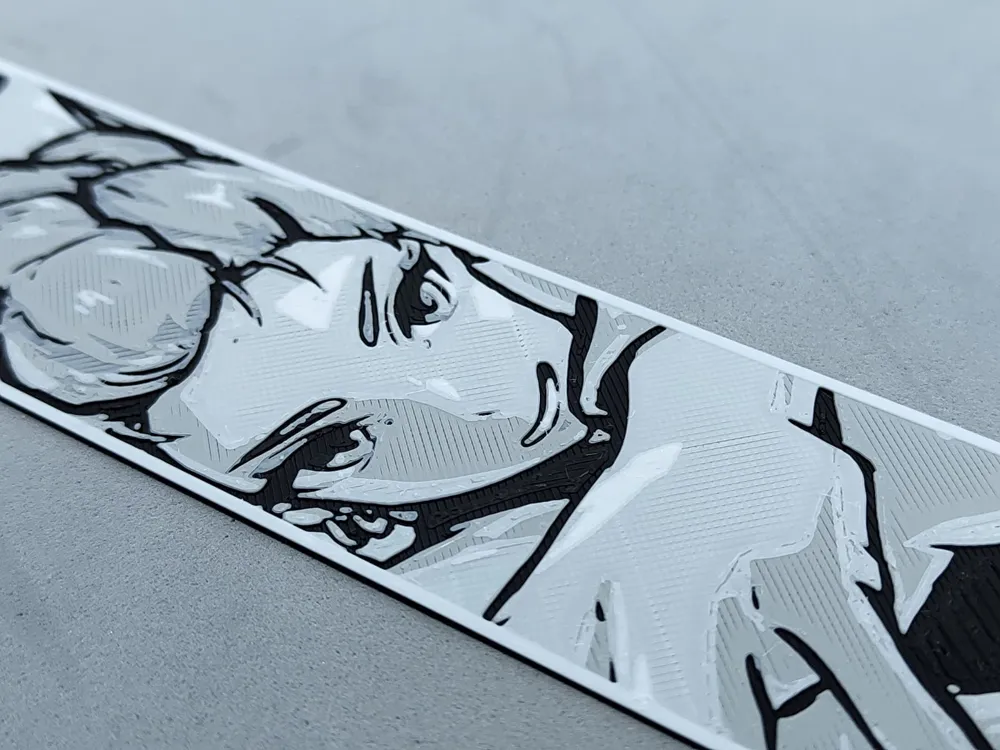 Inspired by K-pop Demon Hunter Netflix Bookmark - Free 3D Print Model ...