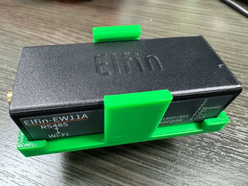 EW11 (DIN) mounting bracket by krabee - MakerWorld