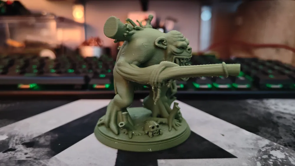 Swamp Horror Troll – Swamp Monster Miniature by Maxim MakerWorld ...