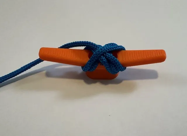 Rope Cleat - Free 3D Print Model - MakerWorld