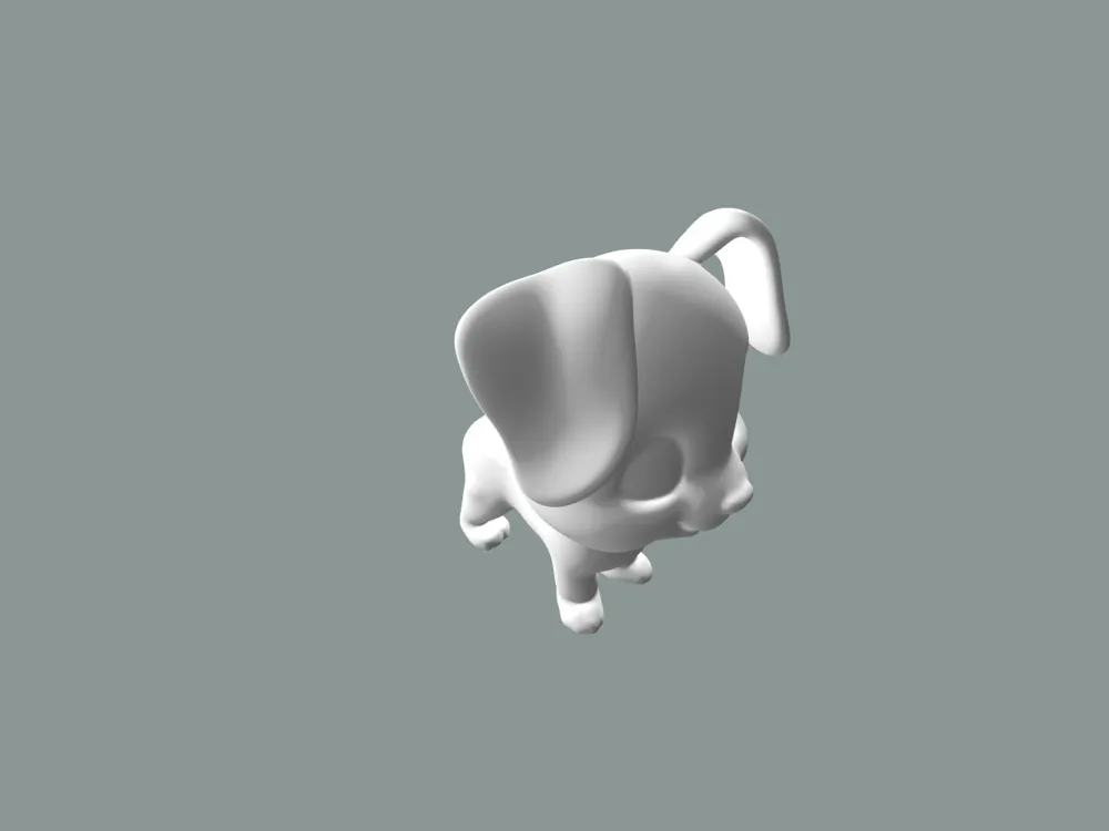 Cute Dog (AMS) by Kayson Prints - MakerWorld