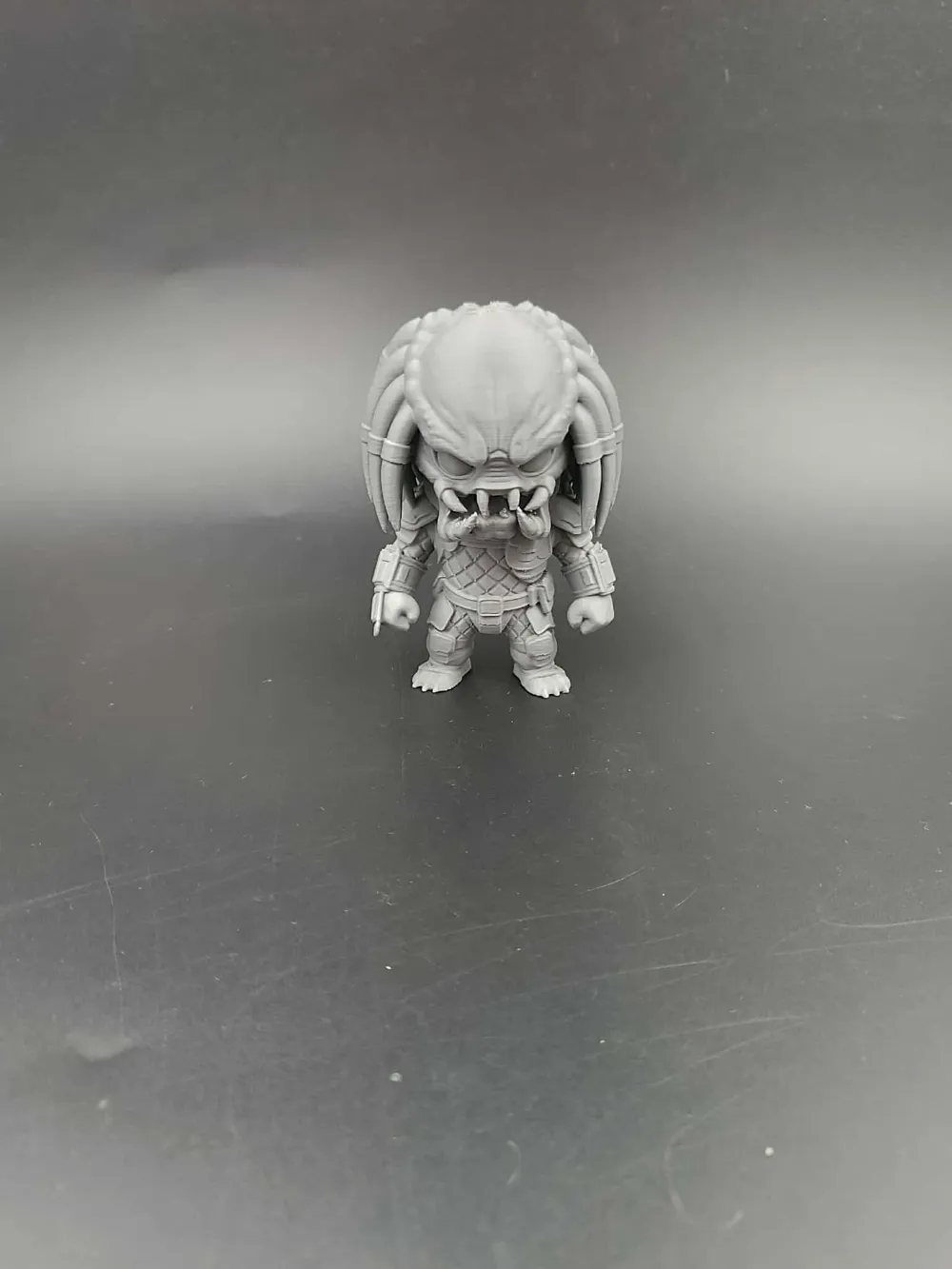 Chibi Predator Unmasked by drakeforge3d MakerWorld: Download Free 3D Models