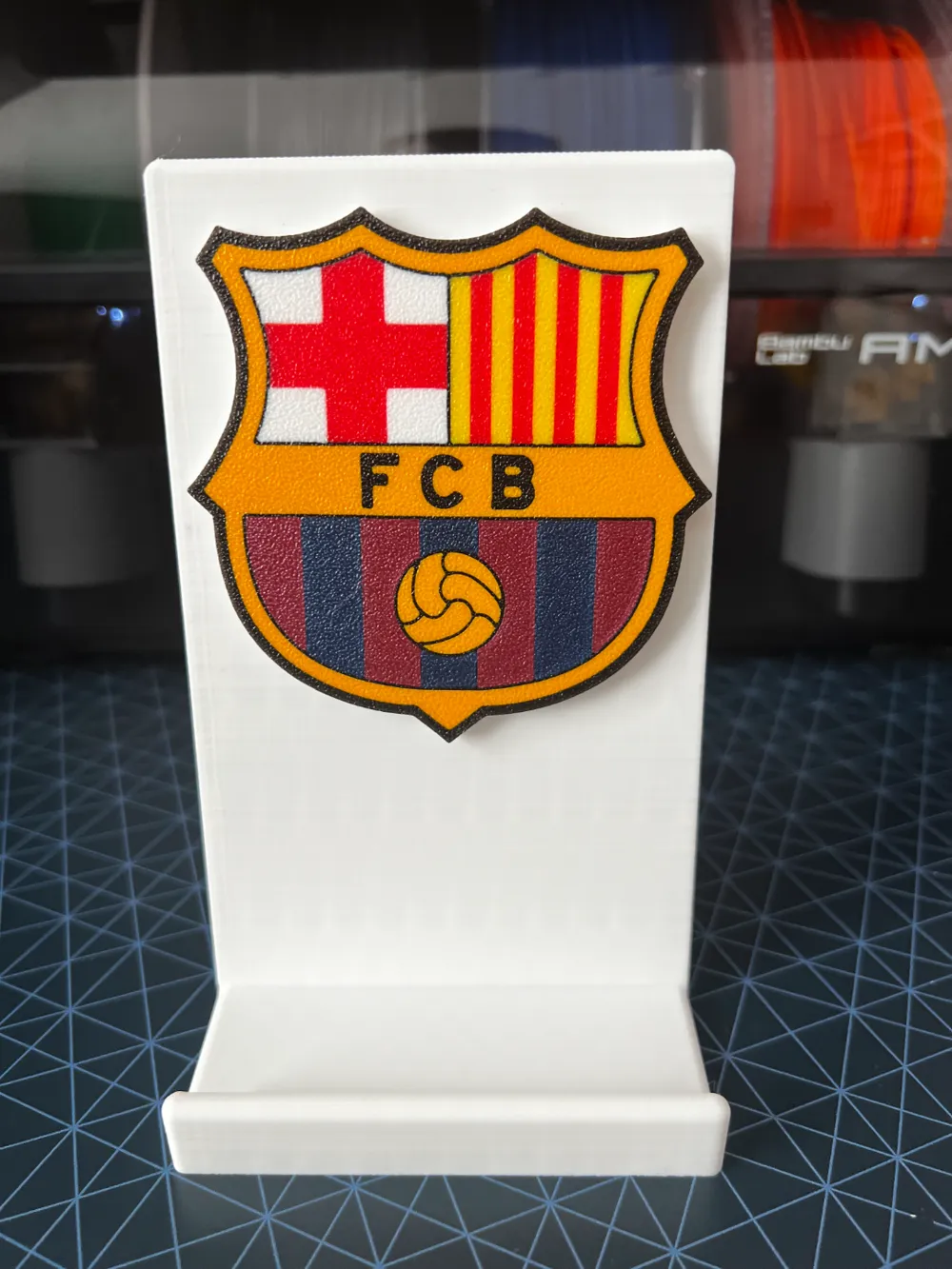 FC Barcelona Escudo - Football Shield by Culebra - MakerWorld