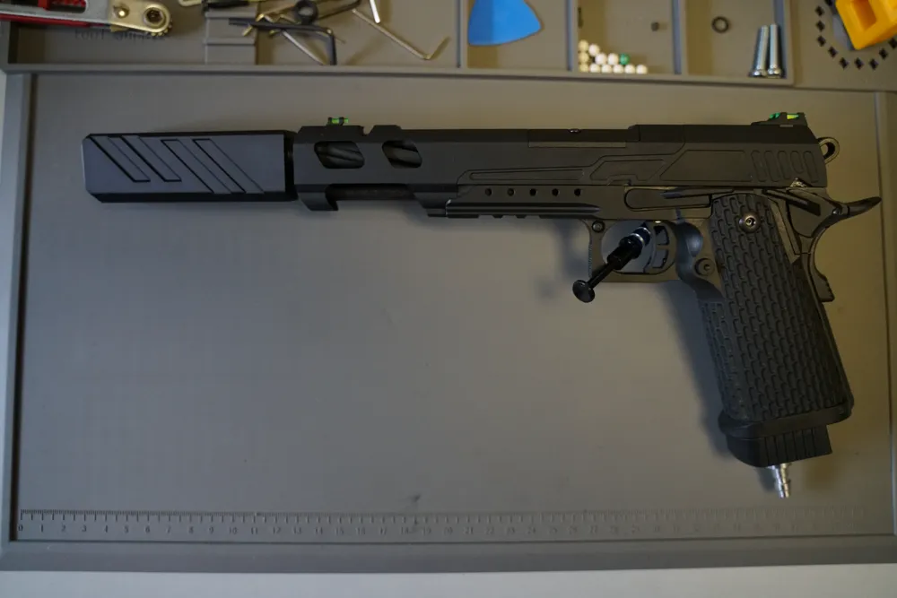 Square Silencer V2 - Free 3D Print Model - MakerWorld