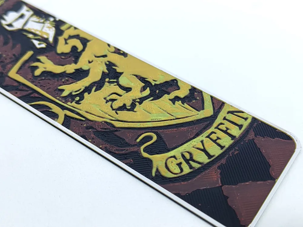 Harry Potter bookmark collection houses - Free 3D Print Model - MakerWorld