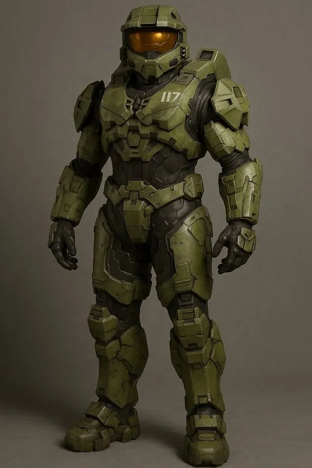 Armadura de Halo Master Chief, traje de cosplay imprimible en 3D por ...