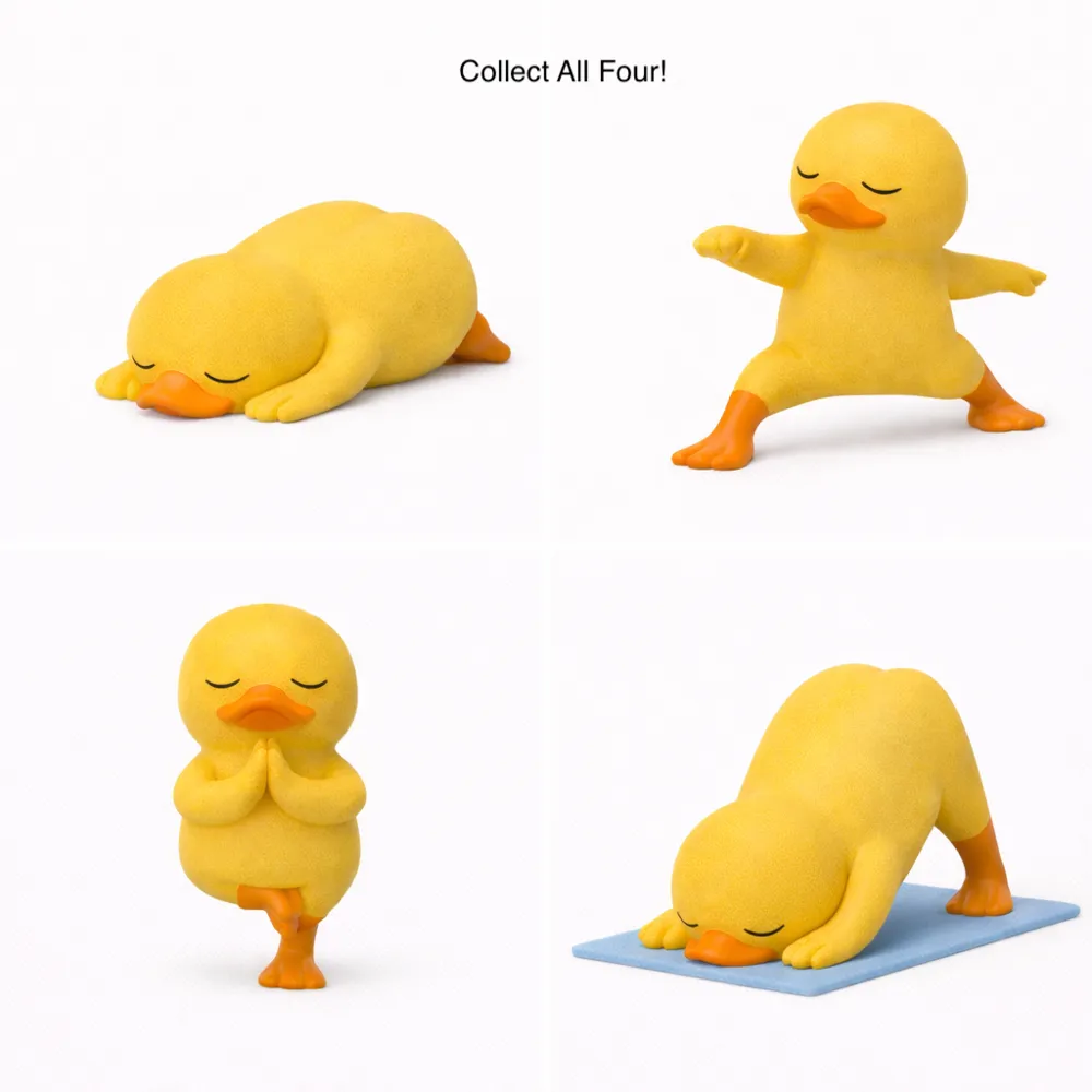 Tree Pose Yoga Duck - Free 3D Print Model - MakerWorld