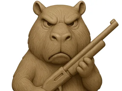 capibara 3d print model download - MakerWorld
