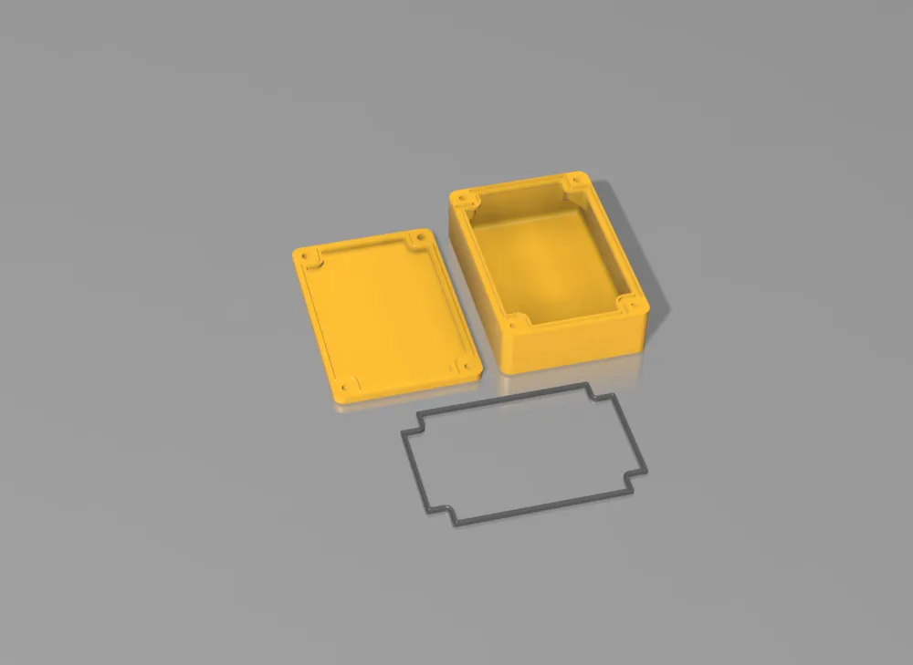 Parametric Waterproof Storage Box with TPU Seal - Free 3D Print Model ...