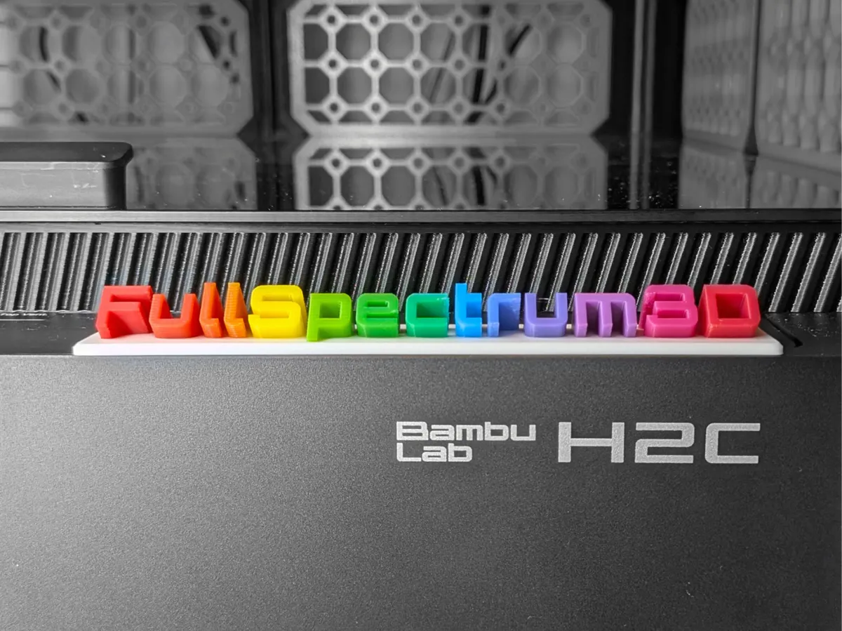 Bambu Studio Color Mixing Test - Only 4 Spools! - Free 3D Print Model ...